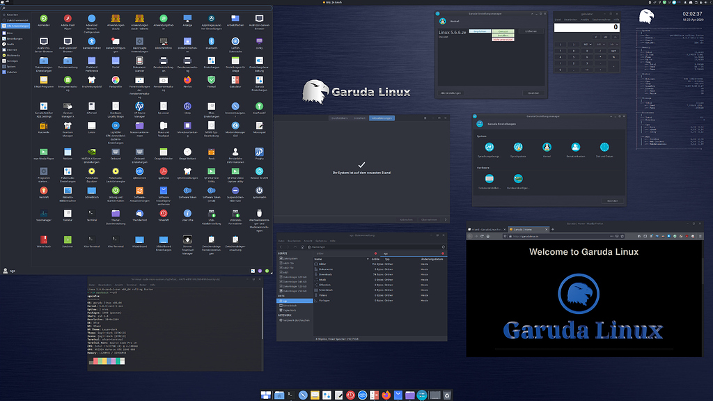 :_garuda_: Xfce minimal 200422 - Garuda Installer Images - Garuda Linux ...