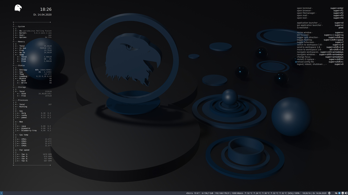 Screenshots | Garuda Linux preferred :master: - Showcase - Garuda Linux ...