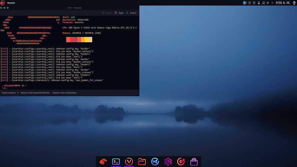 The taskbar is black and console too - 412 Precondition Failed - Garuda Linux Forum