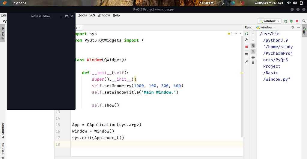 Something Wrong while I am doing PyQt5 GUI programming - Issues ...