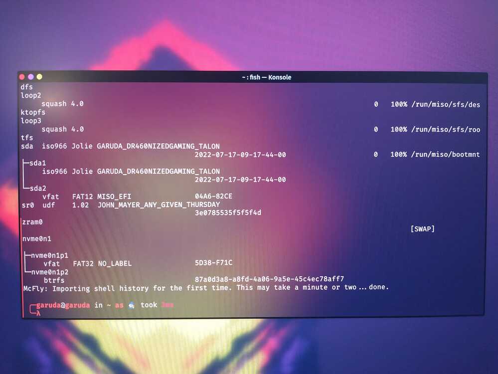 Error on booting "452 out of range" - Issues & Assistance - Garuda Linux Forum