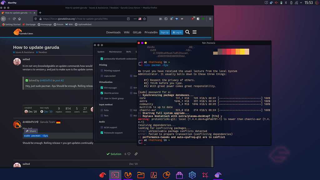 Error update - 412 Precondition Failed - Garuda Linux Forum