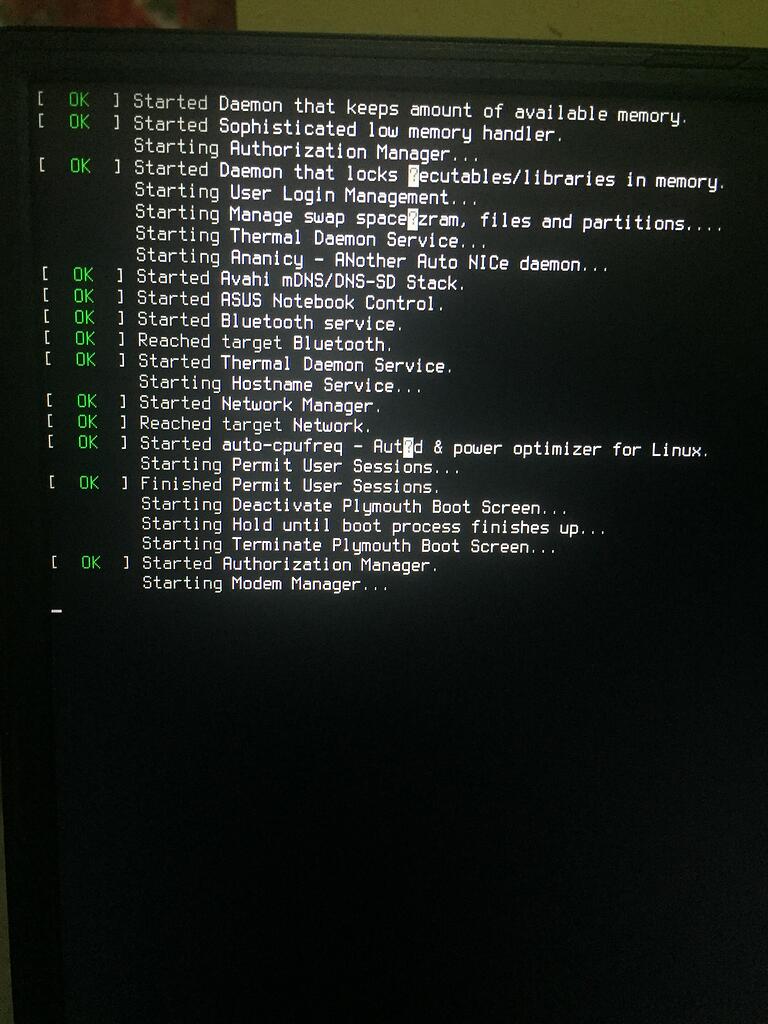 Stuck on boot without errors - Newbies - Garuda Linux Forum