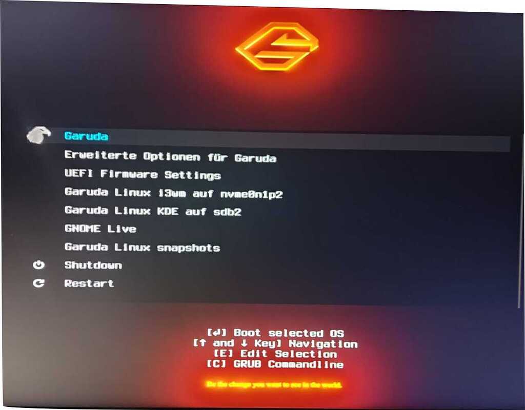 Garuda Linux Grub Wallpaper - Showcase - Garuda Linux Forum