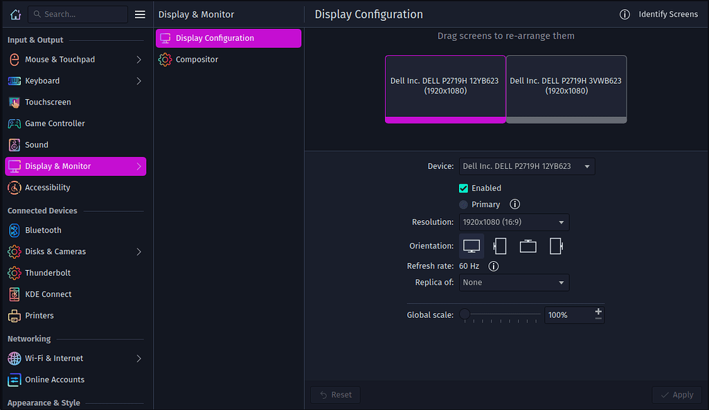 Dual Monitor: one not working - Newbies - Garuda Linux Forum