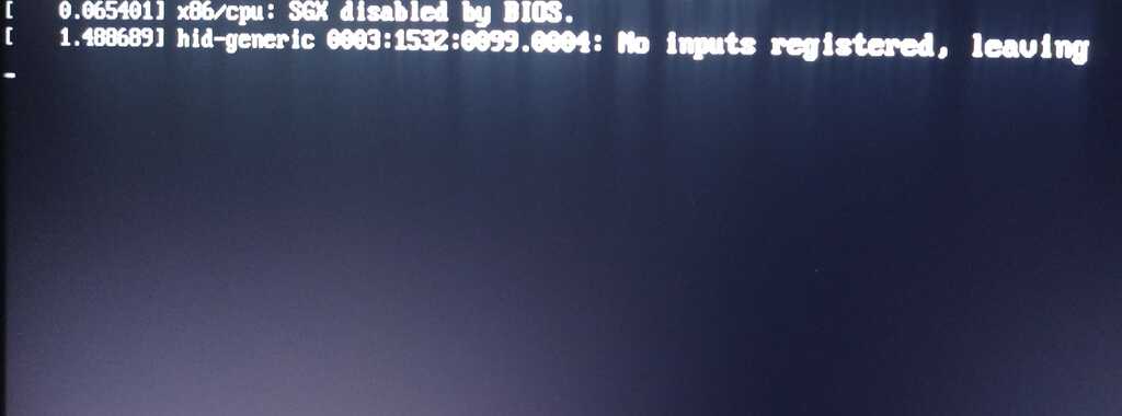 X86/cpu: SGX disabled by BIOS - 412 Precondition Failed - Garuda Linux Forum