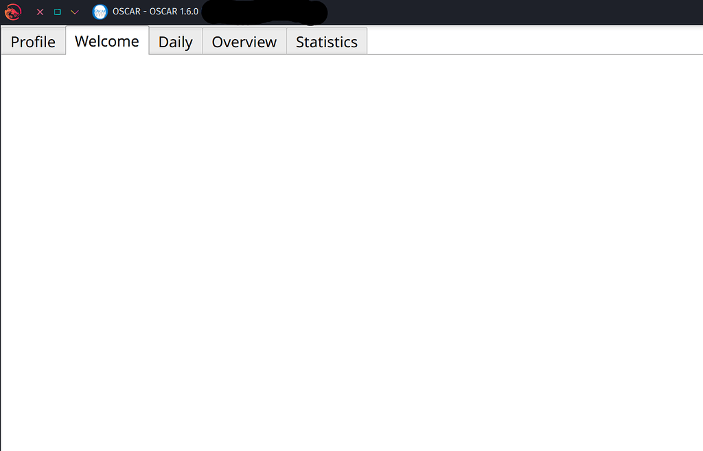 Oscar CPAP Tracker is missing the "Find Menu" so reports can't be printed - Unsupported Software ...