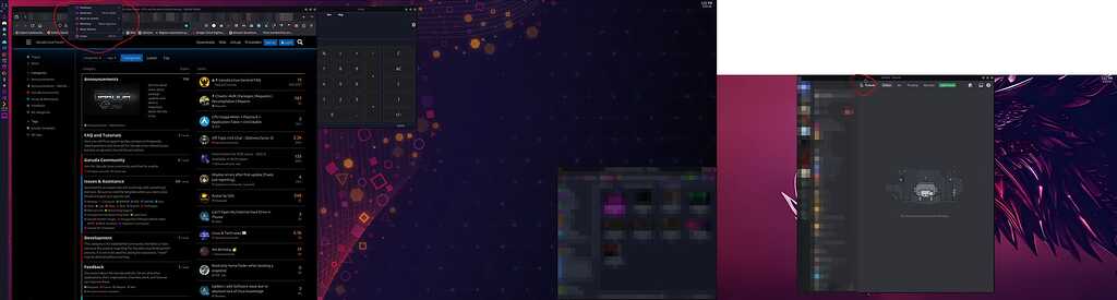Actions menu goes to top leftish corner of primary display - KDE ...
