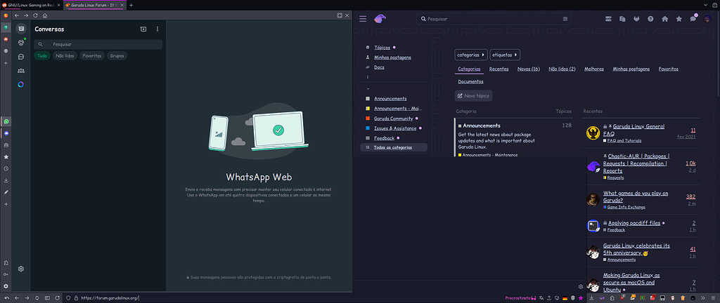 Sidebar panels rendering on top of search bar in FireDragon ...