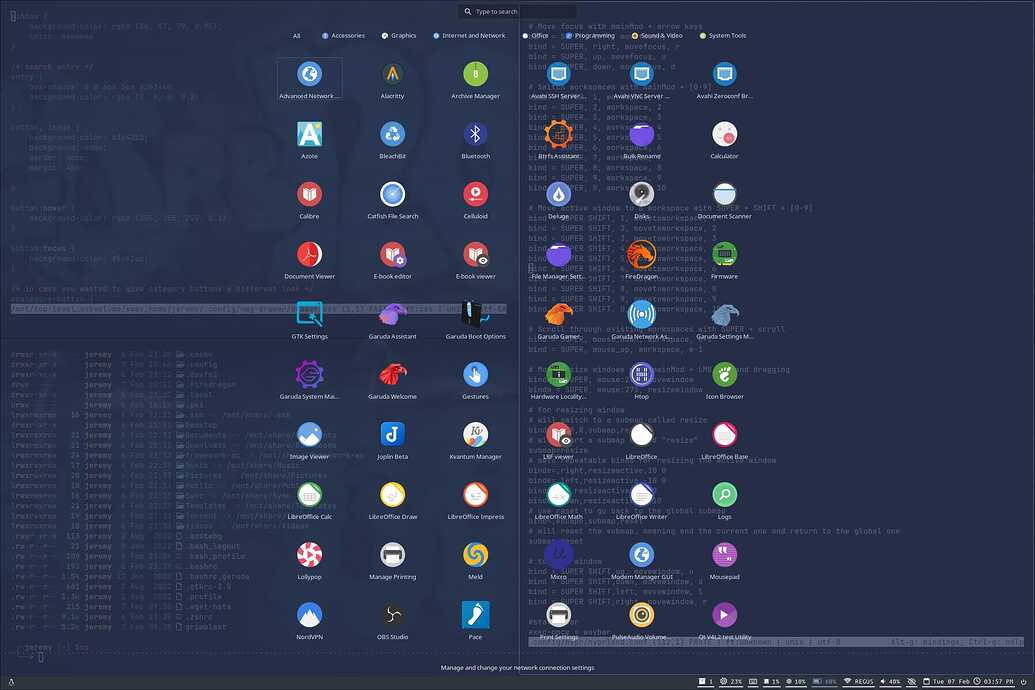 Making your own garuda hyprland | Garuda Linux Community Version ...
