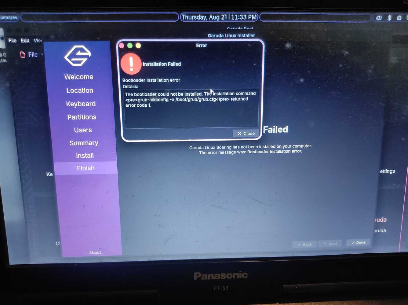 Can't Install Garuda Mokka - Issues & Assistance - Garuda Linux Forum