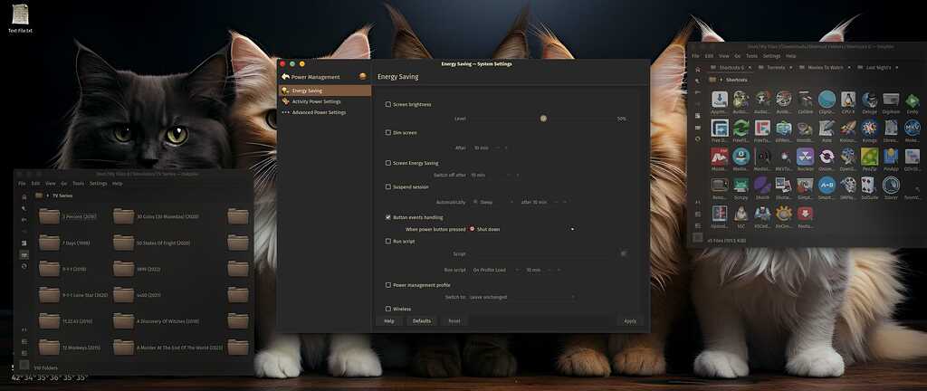 Logged out with setting set not to log out automatically - KDE - Garuda ...