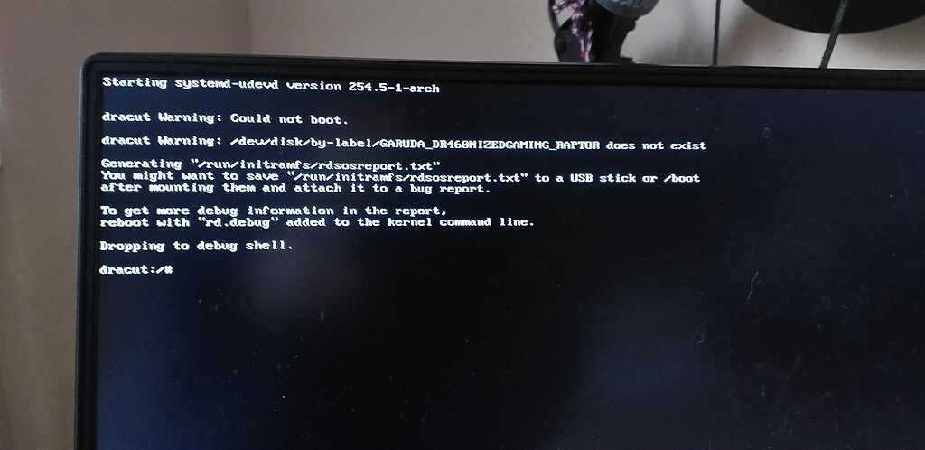 Missing file - Issues & Assistance - Garuda Linux Forum