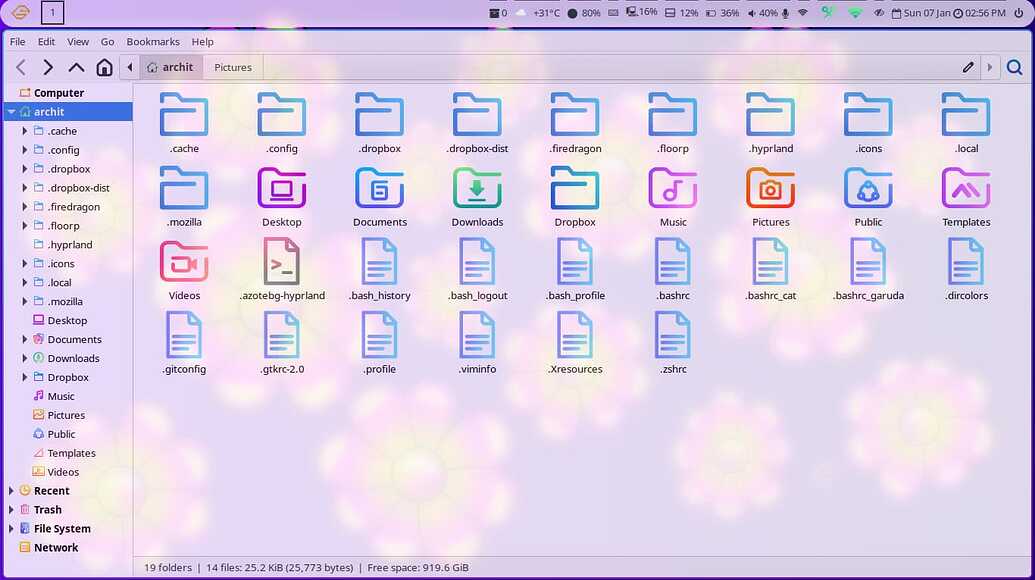 Show off your pimped Garuda Hyprland Edition 🎭 - Showcase - Garuda ...