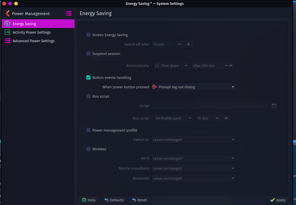 Freezing programs when screen turned off - Issues & Assistance - Garuda ...