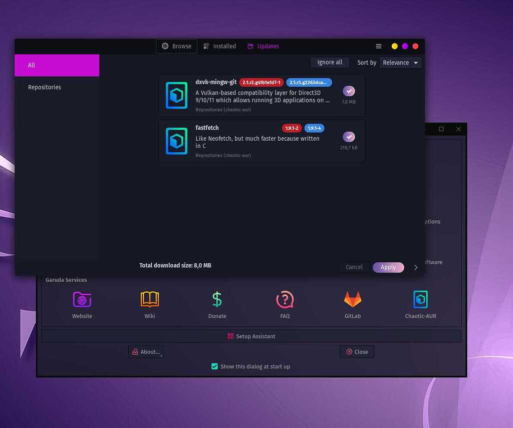 Dont know how to install or remove this error - Lxqt - Garuda Linux Forum
