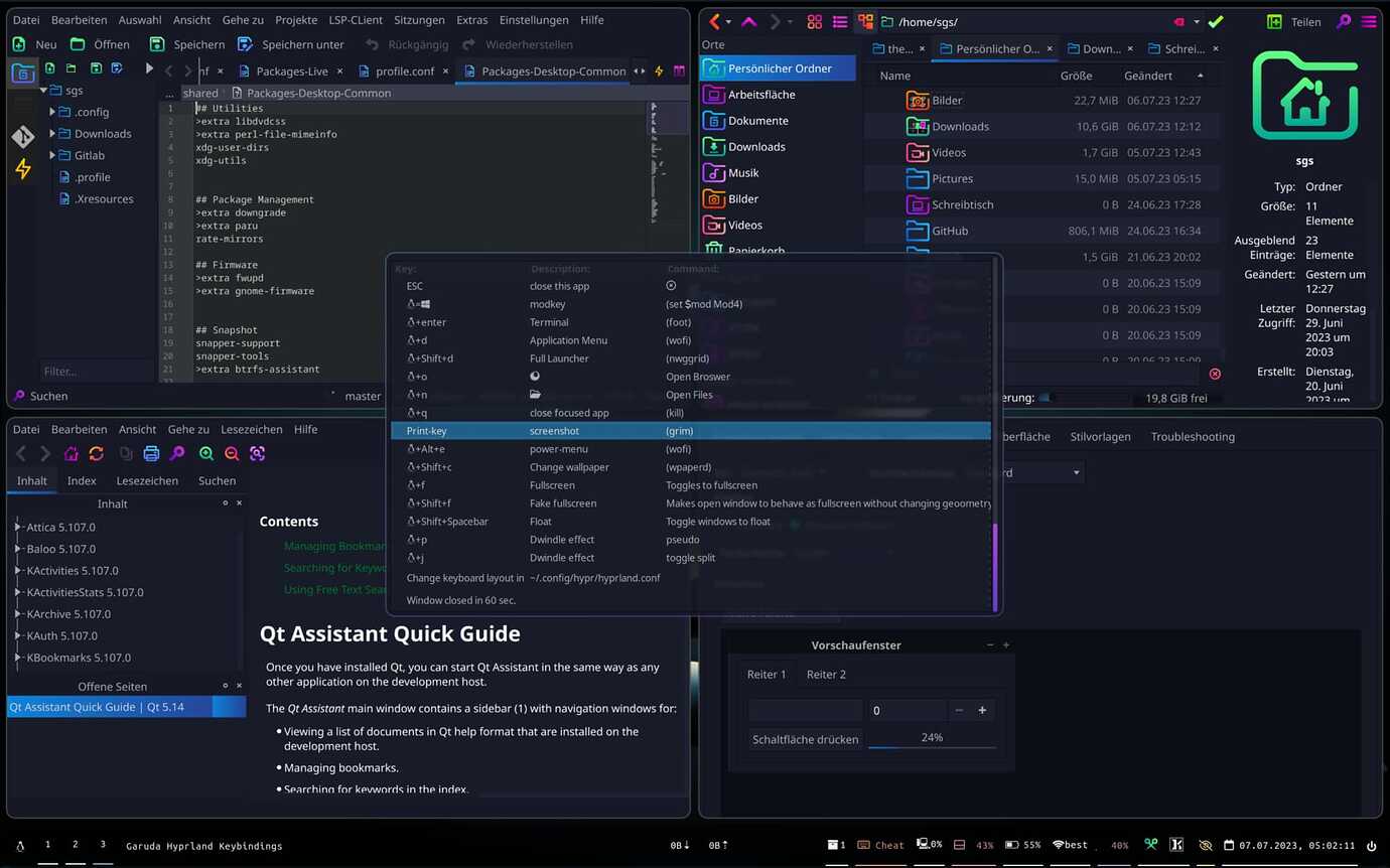 Hyprland Downloads - Hyprland | Community - Garuda Linux Forum