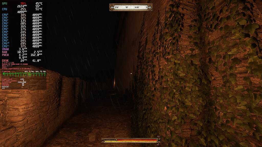 High gpu clock speed, but low power draw (+ low cpu usage ...