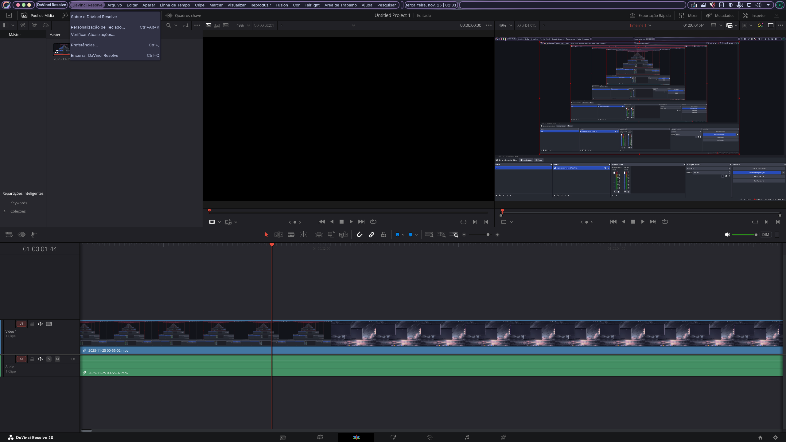 Davinci Resolve hotkeys bug - Portuguese - Garuda Linux Forum