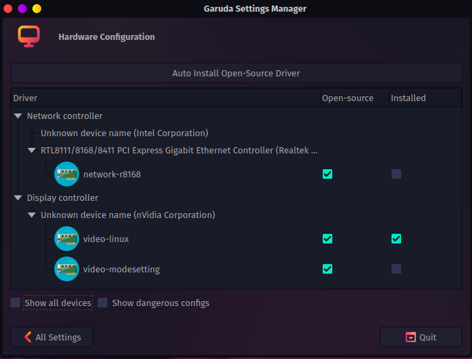 Laptop not using NVIDIA GPU, stuck on llvmpipe - Issues & Assistance - Garuda Linux Forum