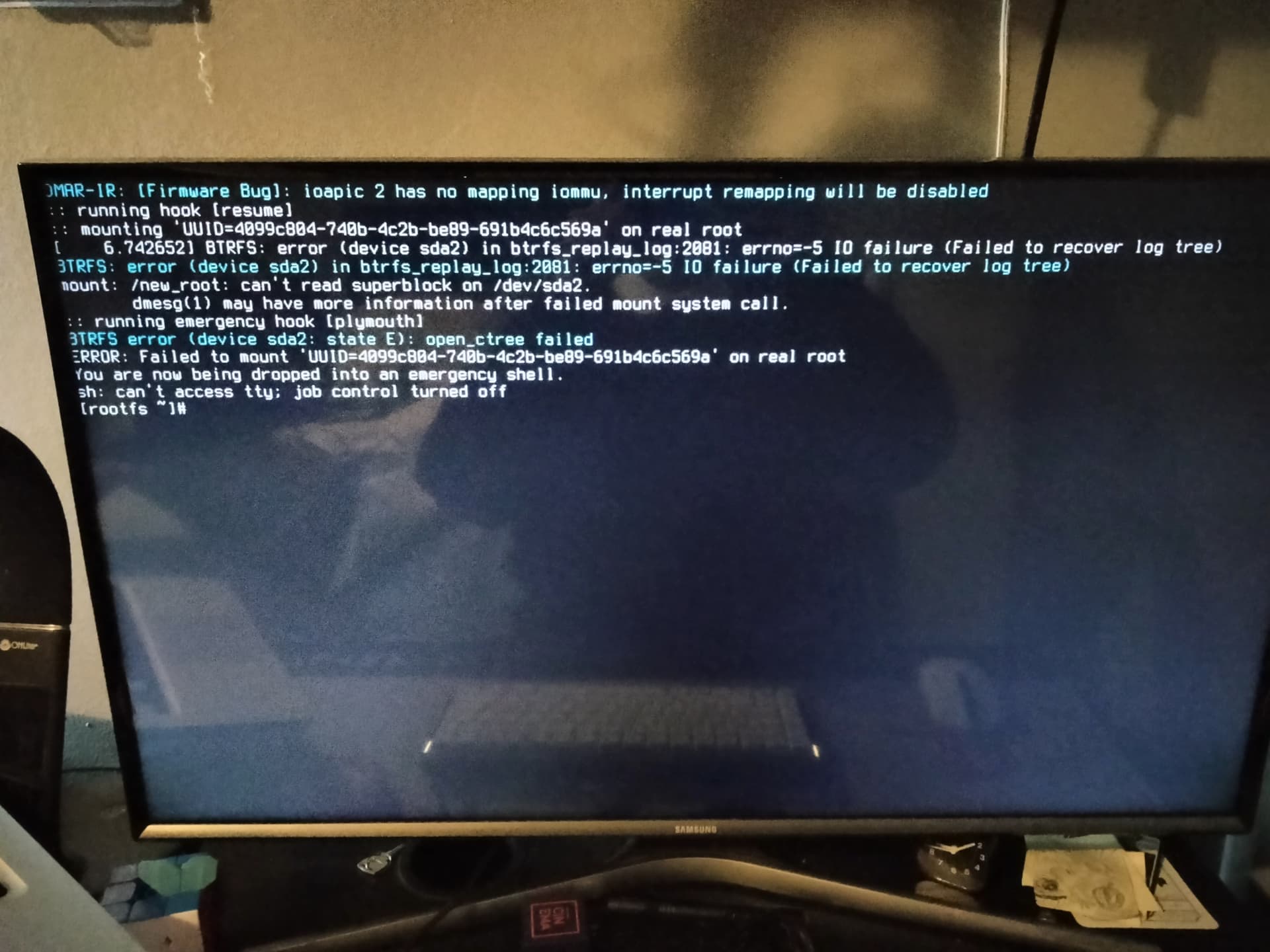 Unable To Boot Issues And Assistance Garuda Linux Forum