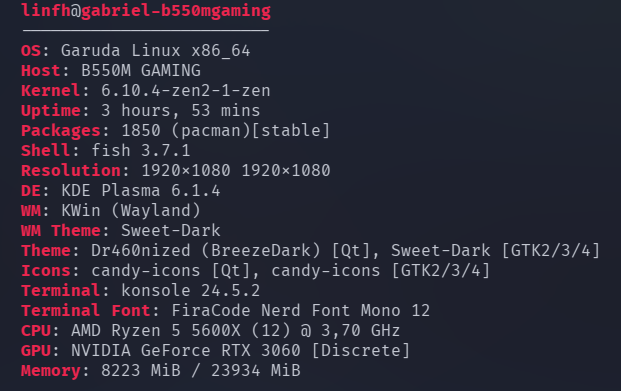 Discord screen share - Newbies - Garuda Linux Forum