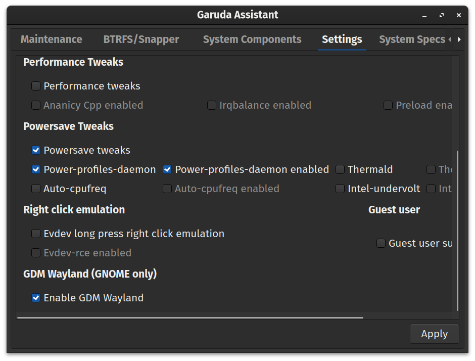 Wayland doesn't work under GNOME - GNOME - Garuda Linux Forum
