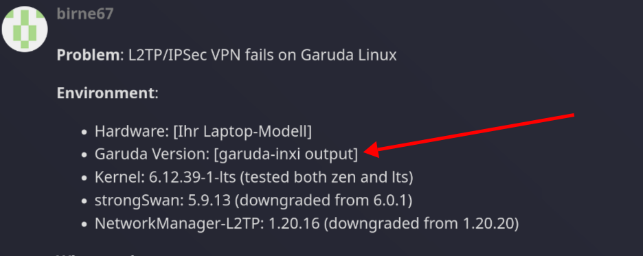 L2TP/IPSec VPN fails on Garuda but works on Pop!_OS/Kubuntu (same hardware) - Issues ...
