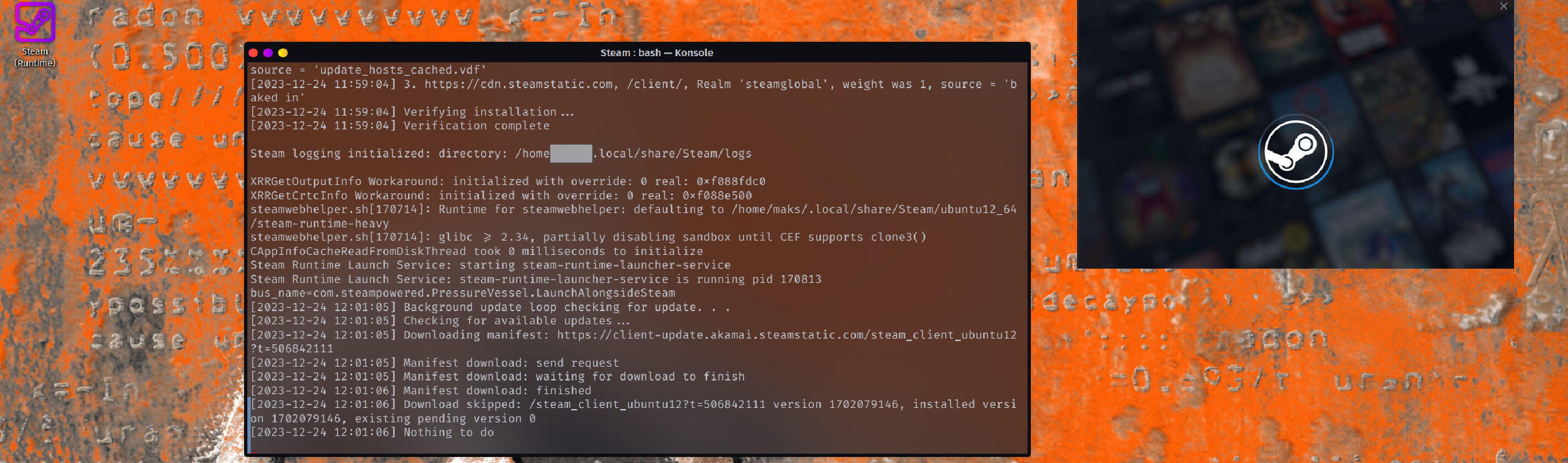 Cant Launch Steam Anymore Unsupported Software Aur And Other Garuda Linux Forum