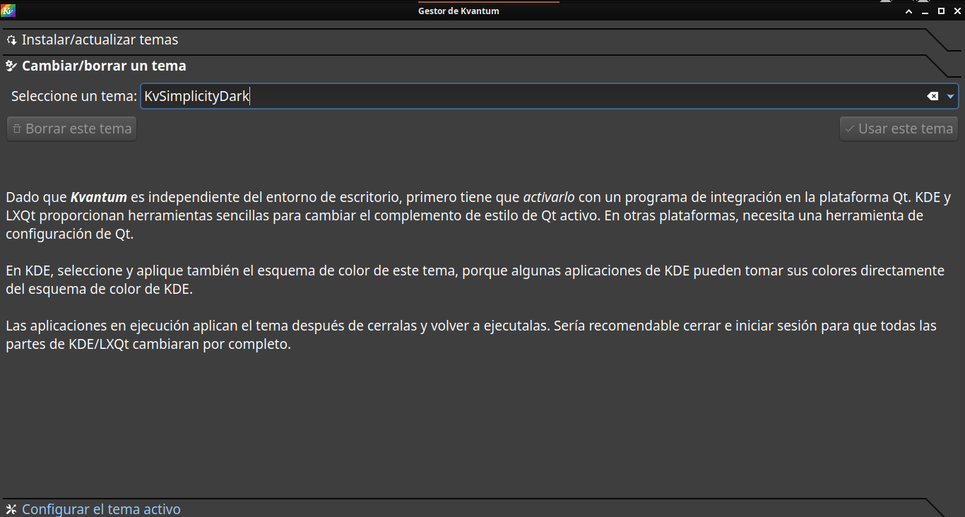 Are there any instructions on how to design the Garuda interface? | Theme does not suit my taste ...