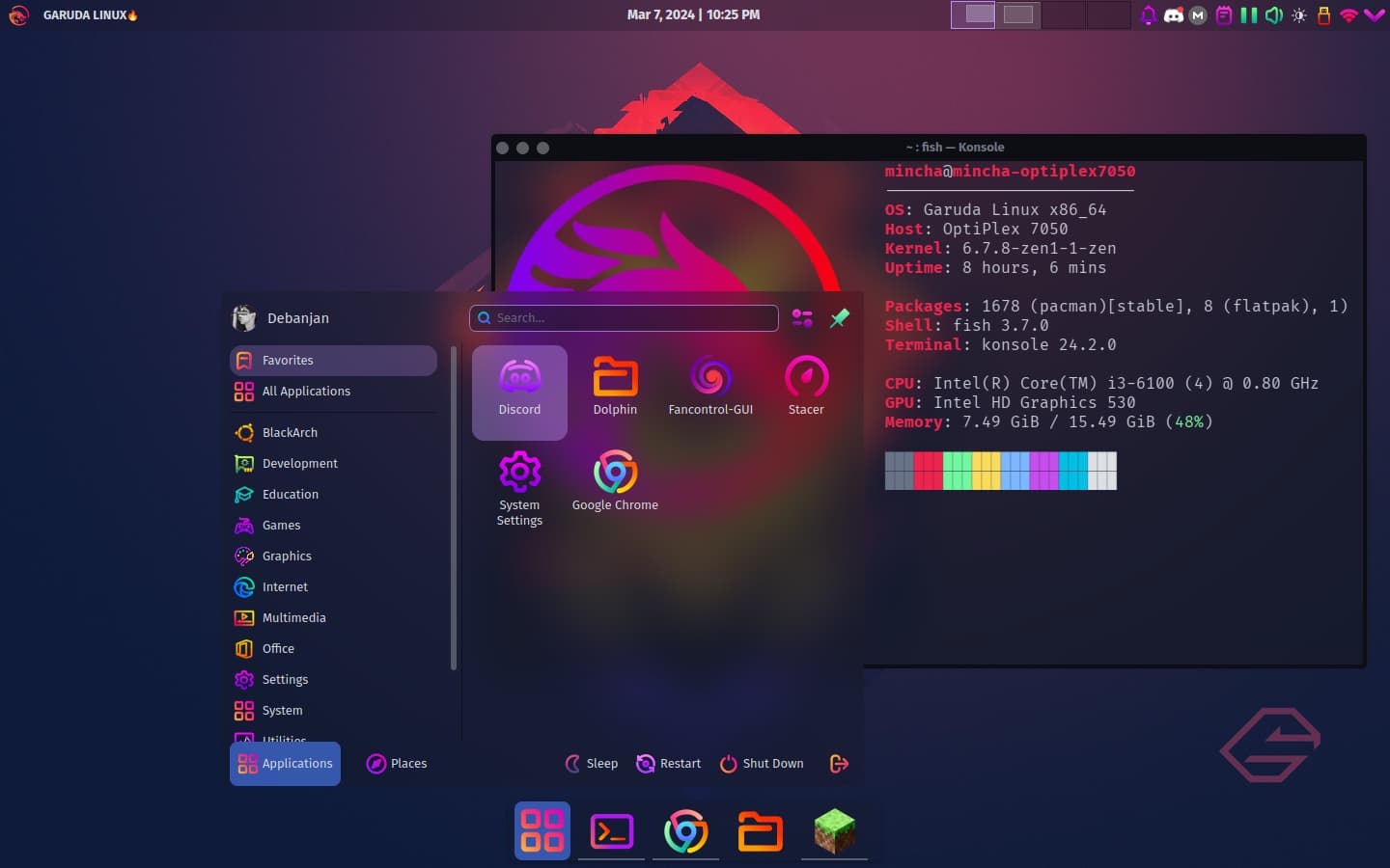 Issue with garuda's blur system - KDE - Garuda Linux Forum